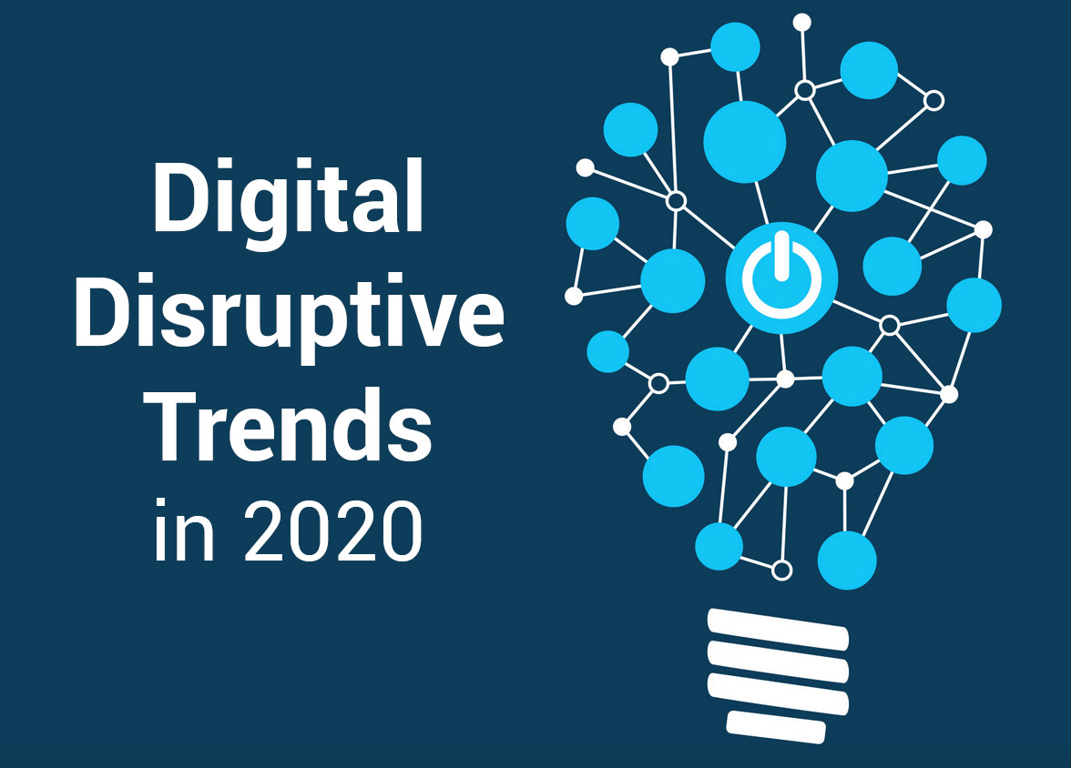 5 digital disruptive trends in 2020 we are keeping an eye on.